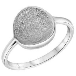 Fingerring Celesta "Silber 925 rhodiniert mit eismatter Oberfl&auml;che" Gr. 18, silber (silbergrau), Fingerringe, Damen, 056 (17,8), Silber 925 (Sterlingsilber), Fingerring