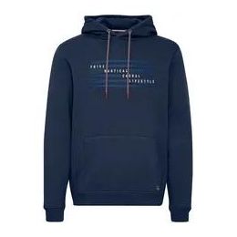 Kapuzenpullover FQ1924 "Hoodie FQWilliam", Herren, Gr. XXL, blau (salute), Obermaterial: 80% Baumwolle CO. 20% Polyester PES., bedruckt, Pullover Kapuzenpullover