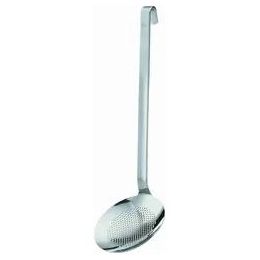 R&ouml;sle Schauml&ouml;ffel R&Ouml;SLE, silber (edelstahlfarben), &Oslash;:12cm, Edelstahl 18/10, Kochl&ouml;ffel, Abseihl&ouml;ffel mit Hakengriff, Edelstahl 18/10, sp&uuml;lmaschinengeeignet