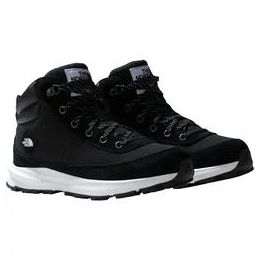 Winterboots The North Face "Y BACK-TO-BERKELEY IV HIKER", Jungen, Gr. 33,5, schwarz (tnf schwarz, tnf wei&szlig;), Leder, Schuhe Winterboots, Snowboots, Winterstiefel, Winterschuhe