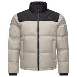 Outdoorjacke Ragwear "Stafen", Herren, Gr. XXXL (58), grau, Obermaterial 1: 100% Polyester. Obermaterial 2: 100% Nylon. Innenfutter: 100% Polyester. Wattierung: 100% Polyester, gerade h&uuml;ftbedeckend, hoch geschlossener Ausschnitt, &Auml;rmel ohne &Auml;rmelschlitz Rippstrickb&uuml;ndchen, Jacken Outdoorjacke, Wasserdichte Herren Winterjacke im Retro-Look