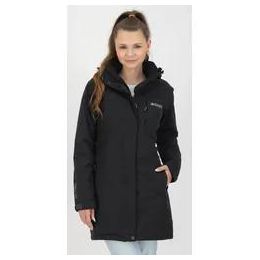 Winterjacke DEPROC ACTIVE "MONTREAL LONG WMN", Herren, Gr. 40/42 (M), schwarz, 96% Polyester; 4% Elasthan, Windstopperb&uuml;ndchen mit Daumenl&ouml;chern,mit Schneefang,mit verstellbarem Klettverschluss, Jacken Winterjacke, auch in Gro&szlig;en Gr&ouml;&szlig;en erh&auml;ltlich
