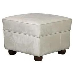 Polsterhocker Home Affaire "CHARENTE, Chesterfield Hocker, Ma&szlig;e B/T/H: 55/55/73 cm", beige (creme), B:55cm H:73cm T:55cm, 100% Polyester, Hocker, Polsterhocker, passend zur Serie Charente, in hochwertiger Verarbeitung