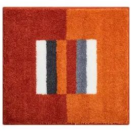 Badematte GRUND Gr. 3, orange, rechteckig (60cm x 90cm ), 1 Stk., Badematten, Badematte