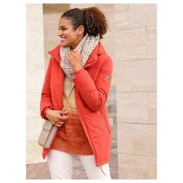 Steppjacke Casual Looks, Damen, Gr. 42, orange (terra), 100% Polyester, Wattierung:100% Polyester, unifarben, Jacken Steppjacke