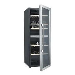 Hanseatic Weink&uuml;hlschrank "HWC77FCIA", Energieeffizienz: F (A-G), schwarz, B:48cm H:128,5cm T:57,5cm, Weink&uuml;hlschr&auml;nke