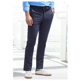Stretch-Hose John Devin "regular-fit", Herren, Gr. 32, L&auml;nge 32, blau (navy), Jersey, Obermaterial: 67% Viskose, 29% Polyamid, 4% Elasthan, unifarben, regular fit lang, Hosen, bequeme Hose aus elastischer Qualit&auml;t