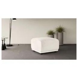 Polsterhocker Home Affaire "TAMMO", beige (creme), B:70cm H:45cm T:70cm, 100% Polyester, Hocker, Polsterhocker, passend zur Serie, auch in Cord und Boucl&eacute;