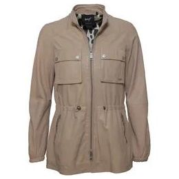 Outdoorjacke Maze "42020133", Damen, Gr. S, grau (taupe), Obermaterial: 100% Lammleder. Innenfutter: 100% Polyester, Jacken Outdoorjacke