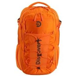 Sportrucksack DISCOVERY "Outdoor", Gr. B/H/T: 31cm, orange, Nylon, unifarben, Rucks&auml;cke, aus Nylon-Material