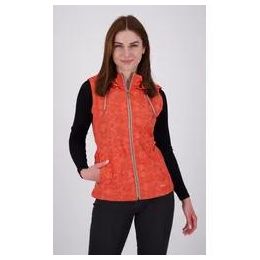 Steppweste LPO "SHELBY VEST V WOMEN", Damen, Gr. 40 (M), orange, 96% Polyester; 4% Elasthan, figurbetont, Westen Steppweste, auch in Gro&szlig;en Gr&ouml;&szlig;en erh&auml;ltlich