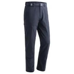Outdoorhose Maier Sports "Nil Winter", Herren, Gr. 118, Langgr&ouml;&szlig;en, blau (dunkelblau), 90% Polyamid, 10% Elasthan, Hosen Outdoorhose, Herren Winter Wanderhose, Funktionshose mit Netzinnenfutter