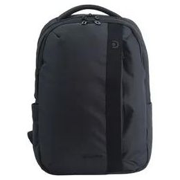 Wanderrucksack DISCOVERY "Downtown", Gr. B/H/T: 13cm, schwarz, Rucks&auml;cke, aus rPet Polyester-Material