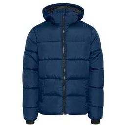 Steppjacke Blend "Steppjacke BHMZIPKE", Herren, Gr. L, blau (marineblaus), Obermaterial: 100% Polyester PES., Basic, regular fit normal, Jacken Steppjacke