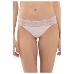Minislip Mey "SERIE AMOROUS", Damen, Gr. 44, beige (bailey), Spitze, Obermaterial: 87% Polyamid, 13% Elasthan, k&ouml;rpernah, Unterhosen, Spitze durchgehend am Bund