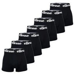 Boxershorts Ellesse "Boxershort YEMA 7 Pack Boxer Shorts 7er Pack", Damen, Gr. M, schwarz, Obermaterial: 95% Baumwolle CO. 5% Elasthan EL., Unterhosen