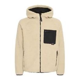 Fellimitatjacke 11 Project "Fellimitatjacke PRROMENEO", Herren, Gr. XXL, beige (oatmeal), Obermaterial: 100% Polyester PES., Jacken