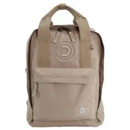 Wanderrucksack DISCOVERY "Cave", Gr. B/H/T: 13cm, beige, Kunstfaser, Rucks&auml;cke, aus rPet Polyester-Material