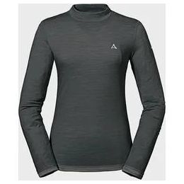 Sch&ouml;ffel Funktionsshirt SCH&Ouml;FFEL "Merino Turtle Neck L" Gr. L, schwarz (9665, schwarz), Shirts, Damen, L, Oberstoff : 43% Lyocell 34% Wolle 23% Nylon, Funktionsshirt