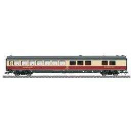M&auml;rklin Personenwagen M&Auml;RKLIN "M&auml;rklin Speisewagen WRmh 132 - 43872", rot (rot, beige), Modelleisenbahn-Fahrzeuge, KinderB:3,5cm H:5cm L:28,2cm, Kunststoff, Metall, Made in Europe, B:3,5cm H:5cm L:28,2cm