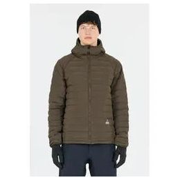 Skijacke SOS "Furano", Herren, Gr. M, braun, 100% Polyester, unifarben, normal, ohne Ausschnitt, Jacken Skijacke, mit innovativer Beschichtung und Wattierung