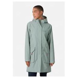 Outdoorjacke KARI TRAA "MONA", Damen, Gr. XL, gr&uuml;n (hellblau), 100% Polyester, unifarben, normal, ohne Ausschnitt, Jacken Outdoorjacke, mit 5000 mm Wassers&auml;ule