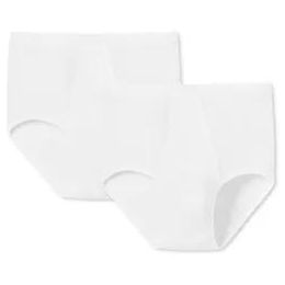 Slip Schiesser "Slip 2er Pack", Herren, Gr. XXL, wei&szlig;, Obermaterial: 100% Baumwolle CO., Unterhosen Slip
