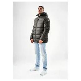 Winterjacke Arctic Seven "ASRodrii", Herren, Gr. XL, grau (dunkelgrau), Obermaterial: 100% Polyester, Innenseite: 100% Polyester, Jacken Winterjacke, mit warmem Teddyfell und abnehmbarer Kapuze