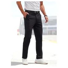 Stretch-Hose John Devin "regular-fit", Herren, Gr. 36, L&auml;nge 32, schwarz, Jersey, Obermaterial: 67% Viskose, 29% Polyamid, 4% Elasthan, unifarben, regular fit lang, Hosen, bequeme Hose aus elastischer Qualit&auml;t