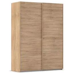 Schwebet&uuml;renschrank Rauch "Kleiderschrank Schrank Garderobe Schlafzimmerschrank EVELYN", braun (eiche sonoma), B:162cm H:223cm T:68cm, Holzwerkstoff, Schr&auml;nke, Schwebet&uuml;renschrank, in elegantem Stil, in 5 Breiten, Griffe in Korpusfarbe MADE IN GERMANY
