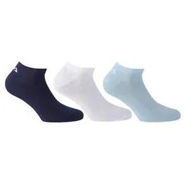 Sneakersocken Fila "Socken 3er Pack", Herren, Gr. 39-42, blau (sky), Obermaterial: 75% Baumwolle CO. 23% Polyester PES. 2% Elasthan EL., Socken Sneakersocken