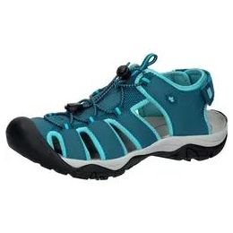 Sandale Lico "Trekkingsandale Miami", Damen, Gr. 42, blau, Synthetik, Schuhe Sandale