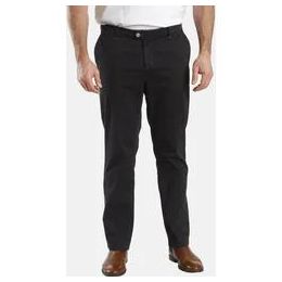 Chinohose CHARLES COLBY "Tiefbundhose BARON HIAS", Herren, Gr. 30, schwarz, Obermaterial: 97% Baumwolle CO. 3% Elasthan EL., comfort fit lang, Hosen Chinohose