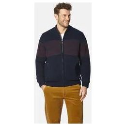 Strickjacke Babista "Outdoor Strickjacke BRUSITATI", Herren, Gr. L, blau (dunkelblau), Obermaterial: 70% Polyacryl PAN. 30% Wolle mw., Strickjacken Strickjacke