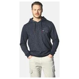 Kapuzensweatshirt Jan Vanderstorm "Doppelpack Sweatshirt AMUND", Herren, Gr. XL, blau (dunkelblau), Obermaterial: 100% Baumwolle CO., Sweatshirts