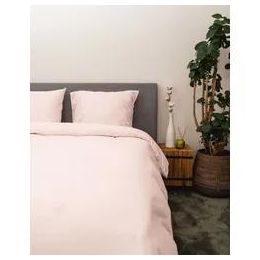 Bettw&auml;sche Kayori "Aya", rosa, B/L: 155cm x 220cm, 1 Stk., 1 Stk., Lyocell, B/L: 80cm x 80cm, 2 Stk., Lyocell, Obermaterial: 100% Modal, Bettw&auml;sche, Bettw&auml;sche, Hergestellt aus 20% Seide und 80% Lyocell