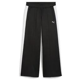 Sporthose Puma "T7 Trainingshose mit niedrigem Bund Damen", Damen, Gr. XL, Normalgr&ouml;&szlig;en, schwarz, Obermaterial: 33% Baumwolle, 67% Polyester. Tasche &ndash; Oben: 100% Baumwolle, unifarben, comfort fit, Hosen Sporthose