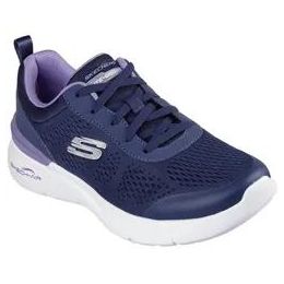 Sneaker Skechers "SKECH-AIR DYNAMIGHT 2.0-NEW HEIGHTS", Damen, Gr. 38, blau (navy), Lederimitat, Textil, Schuhe Sneaker, Schn&uuml;rschuh, Fitnessschuh, Halbschuh, Freizeitsch mit Memory Foam