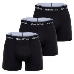 Marc O'Polo Boxershorts MARC O'POLO "Boxershort 3-PACK BOXER 3er Pack", Damen, Gr. XL, schwarz, Obermaterial: 95% Baumwolle CO(Bio). 5% Elasthan EL., Unterhosen