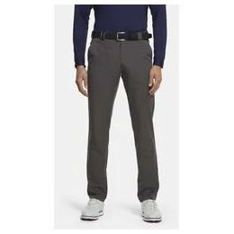 Chinos MEYER "Augusta", Herren, Gr. 42, L&auml;nge 34, anthrazit, 88% Polyamid, 12% Elasthan, unifarben, figurumspielend lang, Hosen, High Performance 4-Way-Stretch, aus der Golf Serie