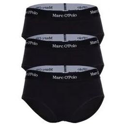 Marc O'Polo Panty MARC O'POLO "Panty 3er Pack", Damen, Gr. XS, schwarz, Obermaterial: 95% Baumwolle CO(Bio). 5% Elasthan EL., Unterhosen Panty