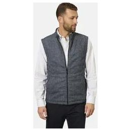 Funktionsweste Babista "Weste FIOREZOTTO", Herren, Gr. 48, grau (grau melange), Obermaterial: 90% Polyester COOLMAX PES(Coolmax). 10% Wolle mw., Westen Funktionsweste