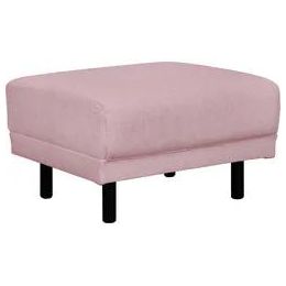 Polsterhocker Home Affaire "AGNIA B/T/H: 70/64/43 cm", rosa, B:70cm H:43cm T:64cm, 100% Polyester, Hocker, Polsterhocker, passend zur Serie, auch in Cord und Boucl&eacute;