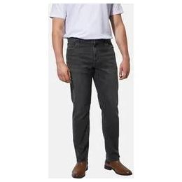 5-Pocket-Jeans CHARLES COLBY "Tiefbundjeans BARON SAWYER", Herren, Gr. 29, N-Gr, grau, Obermaterial: 75% Baumwolle CO. 23% Polyester COOLMAX PES(Coolmax). 2% Elasthan EL., comfort fit, Hosen 5-Pocket-Jeans