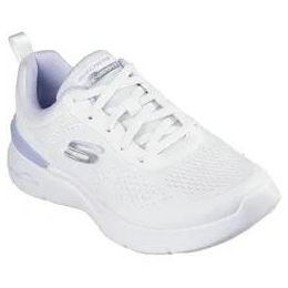 Sneaker Skechers "SKECH-AIR DYNAMIGHT 2.0-NEW HEIGHTS", Damen, Gr. 37, blau (wei&szlig;, hellblau), Lederimitat, Textil, Schuhe Sneaker, Schn&uuml;rschuh, Fitnessschuh, Halbschuh, Freizeitsch mit Memory Foam