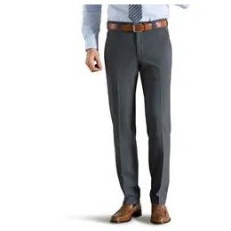 Chinos MEYER "Roma", Herren, Gr. 38, L&auml;nge 30, grau, 53% Polyester, 44% Wolle, 3% Elasthan, unifarben, regular fit lang, Hosen, mit Stretch-Dehnbund