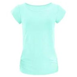 Sporttop WINSHAPE "AET130LS", Damen, Gr. XL, gr&uuml;n (delicate mint), 85% Polyester, 15% Elasthan, Rundhals, Tops Sporttop, Functional Soft and Light
