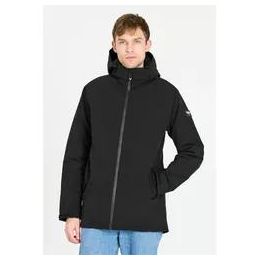 Outdoorjacke WEATHER REPORT "Brennt", Herren, Gr. XXL, schwarz, 90% Polyester, 10% Elasthan, unifarben, normal, ohne Ausschnitt, Jacken Outdoorjacke, mit wasserabweisender Membran