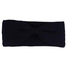 Stirnband Zwillingsherz "Knoten", Damen, blau (navy), Strick, Kaschmir, M&uuml;tzen Stirnband, Cashmere, Feinstrick