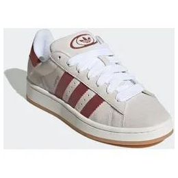 Sneaker Adidas ORIGINALS "CAMPUS 00S", Damen, Gr. 37, beige (crystal wei&szlig;, core wei&szlig;, preloved ruby), Leder, Synthetik, Schuhe Sneaker, Topseller